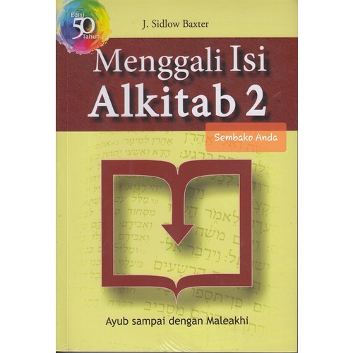 Jual A) Menggali Isi Alkitab 1 2 3 4. J Sidlow Baxter. Explore The Book ...