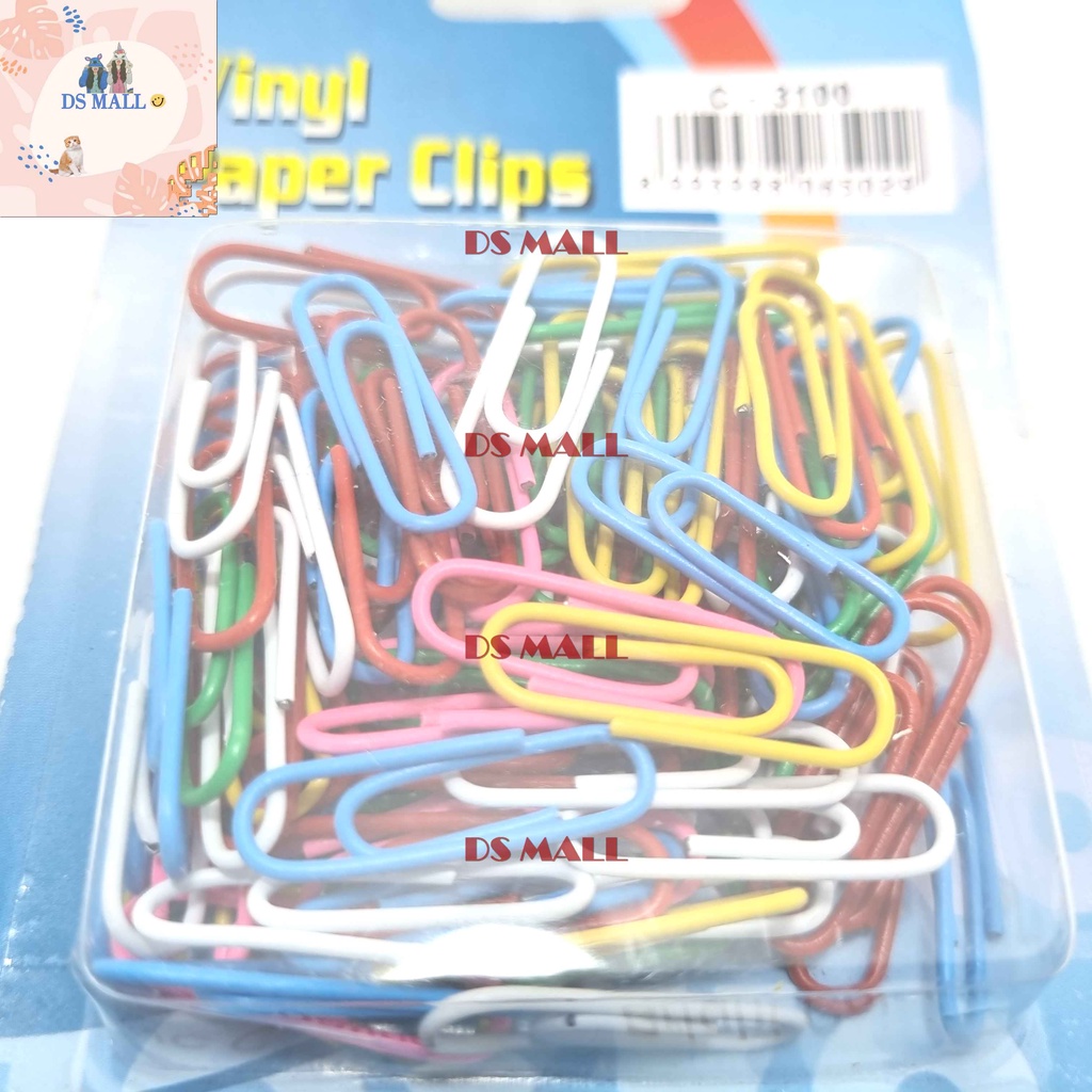 Jual joyko color paper clip - paper clip warna joyko binder klip ...