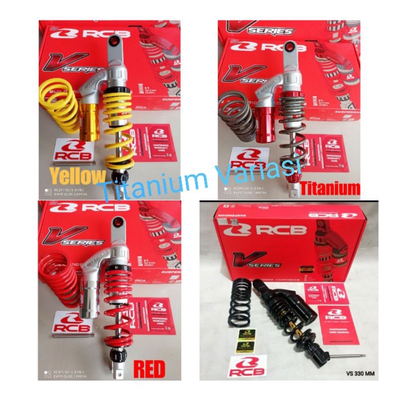 Jual Shock RCB VS Series Premium klick Rebound Vario 125 150 160 Beat ...