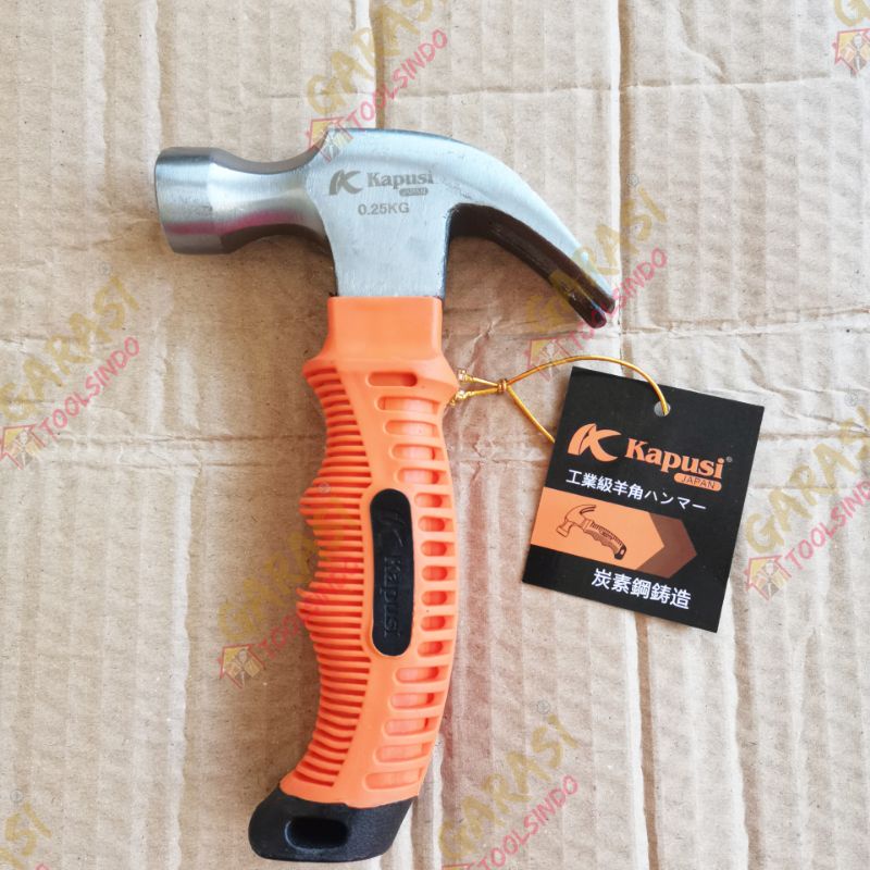 Jual palu kambing mini Kapusi gagang karet martil kecil claw hammer ...