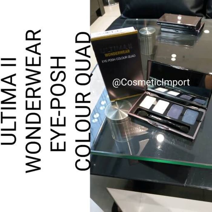 Jual Termurah ULTIMA II Wonderwear Eye-Posh Colour Quad 4g | Shopee ...