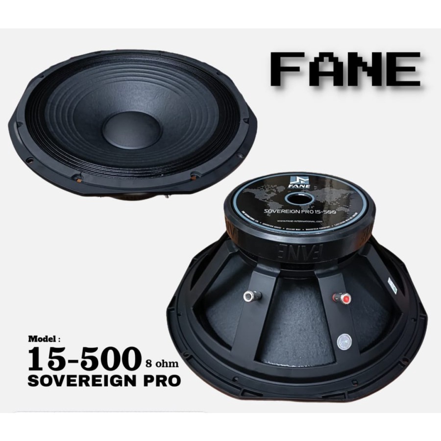 Jual Speaker Fane Sovereign 15-500 Fane 15 500 15 Inch Bass Original ...