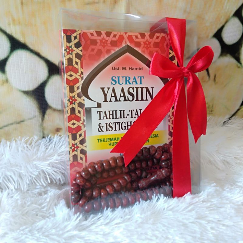 Jual SOUVENIR BUKU YASIN DAN TASBEH PACKING MIKA, SOUVENIR PENGAJIAN ...
