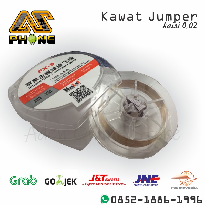 Jual Wire Wrapping Kaisi Kawat Jumper Jamper email 0,02 tipis | Shopee ...