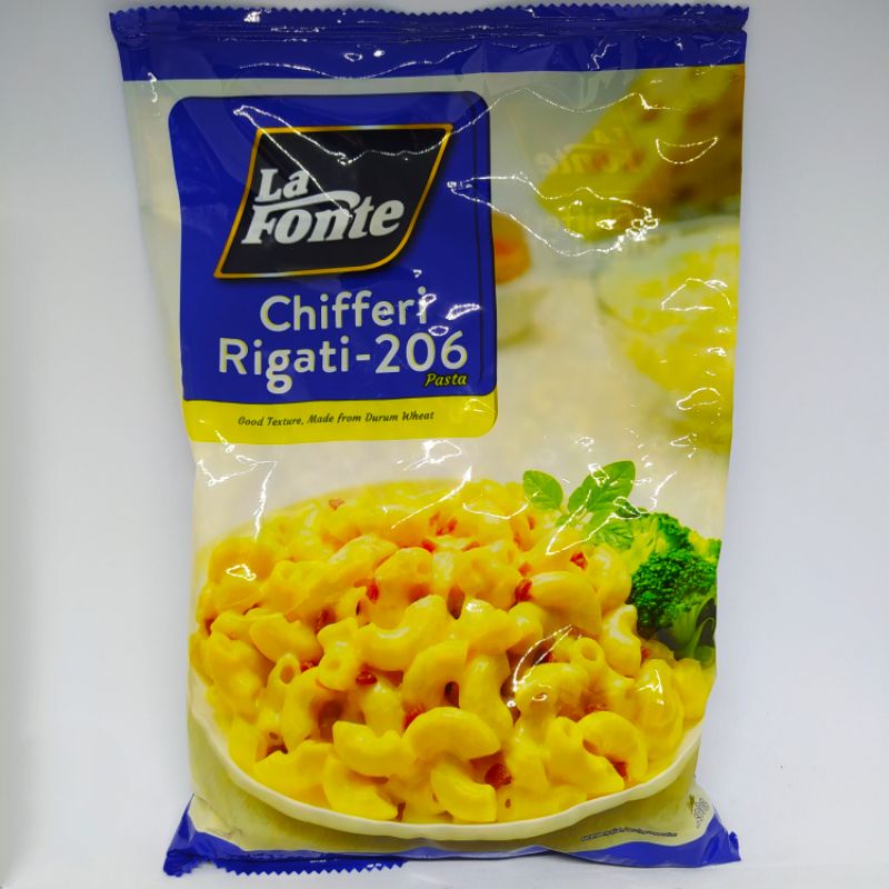 Jual Lafonte Pasta Penne Ziti/ Lafonte Pasta Cocciolini / Lafonte Pasta ...