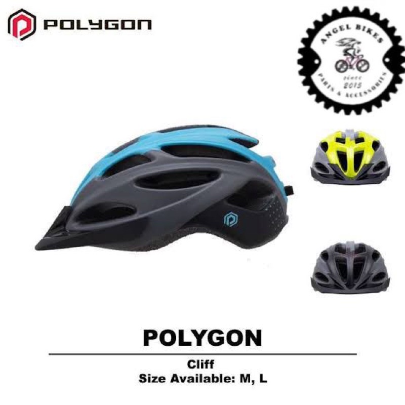 Jual Helm Polygon Cliff Helm sepeda mtb sepeda gunung helm sepeda ...