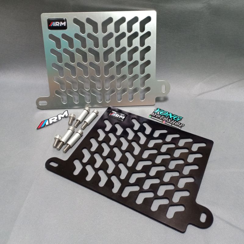 Jual Cover Radiator PATTERN Full CNC ARM Arumi Yamaha Aerox Nmax 155 ...
