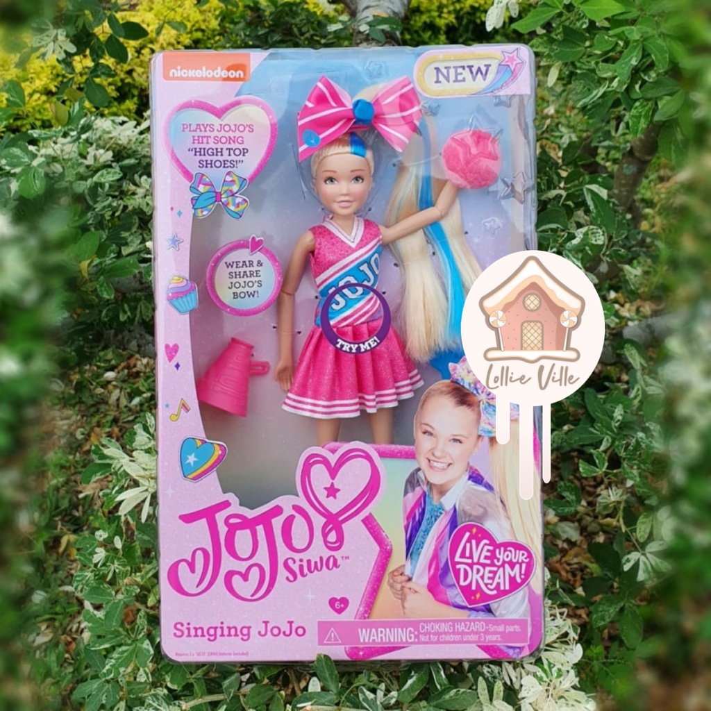 Jual Jojo Siwa Singing Jojo Cheerleader Fashion Doll | Shopee Indonesia