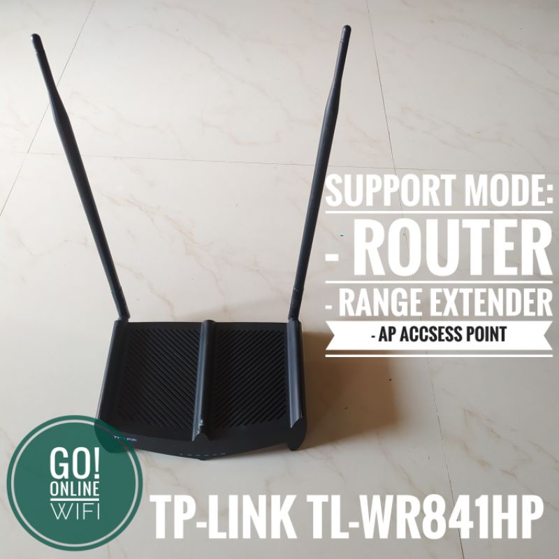 Jual Router Wifi TPLINK TL-WR841HP 300Mbps High Power Wireless N Router ...
