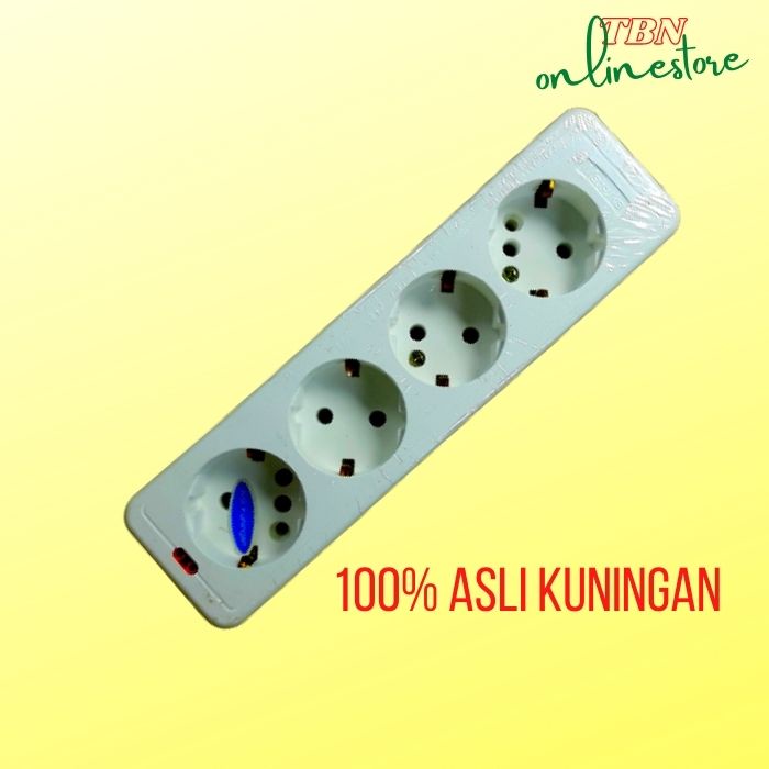 Jual SOCKET STOP KONTAK TERMINAL KUNINGAN MATSUKA 5 4 3 Lubang TA 9904N ...