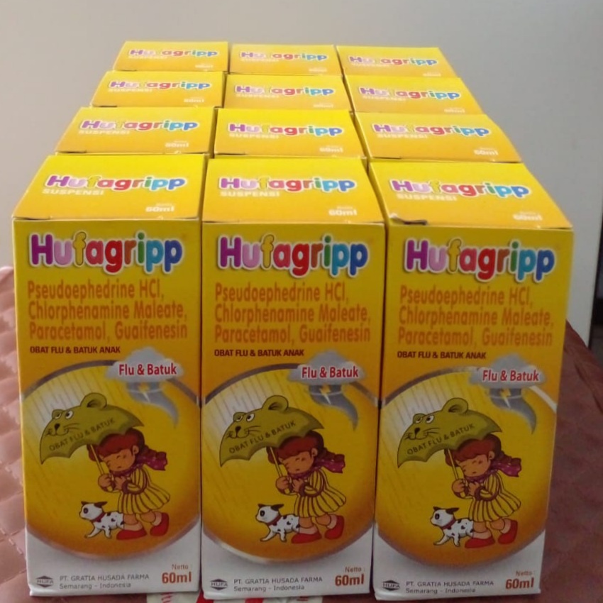 Jual Hufagrip Flu Sirup (Kuning) 60 Ml (1 Lusin = 12 pcs) | Shopee ...