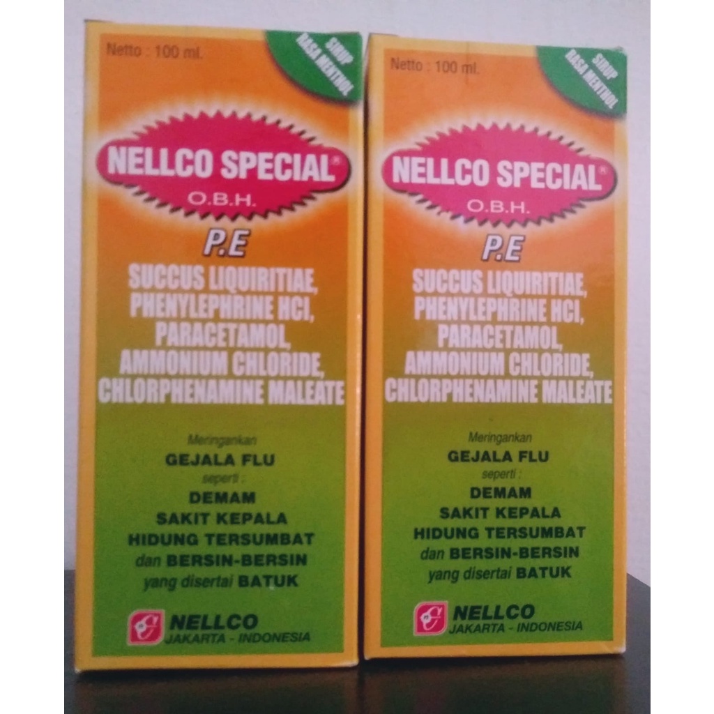 Jual OBH Nelco Special PE Rasa Menthol - Obat Batuk | Shopee Indonesia