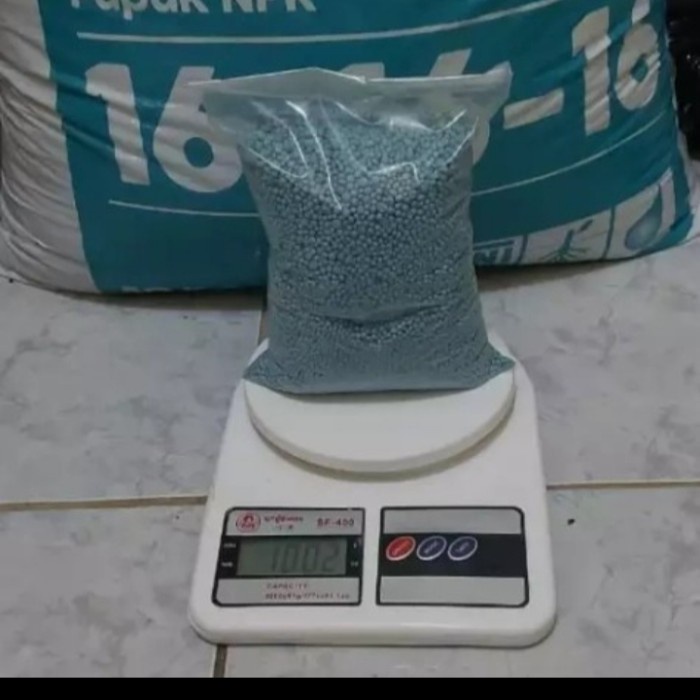 Jual pupuk npk mutiara 16 16 16 1kg kemasan kemasan Repack | Shopee Indonesia