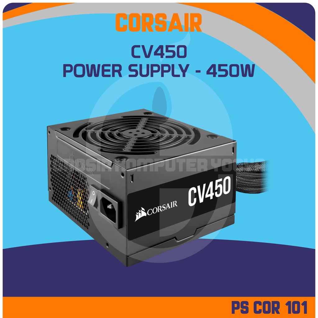 Jual Corsair CV450 450W 80 Plus Bronze Low Noise Operation PSU Power ...