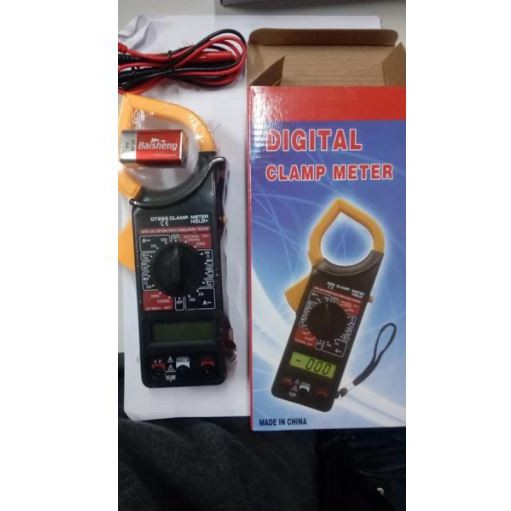 Jual DIGITAL CLAMP MULTI METER TANG AMPER AMPERE DT 266 BLACK | Shopee Indonesia
