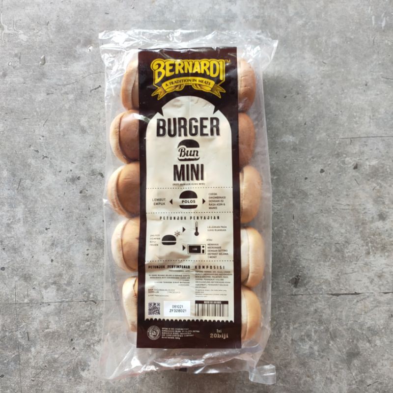 Jual BERNARDI ROTI MINI BURGER | Shopee Indonesia