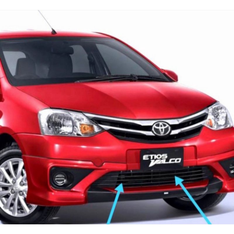 Jual rum bumper bawah atau grill radiator Toyota etios original ...
