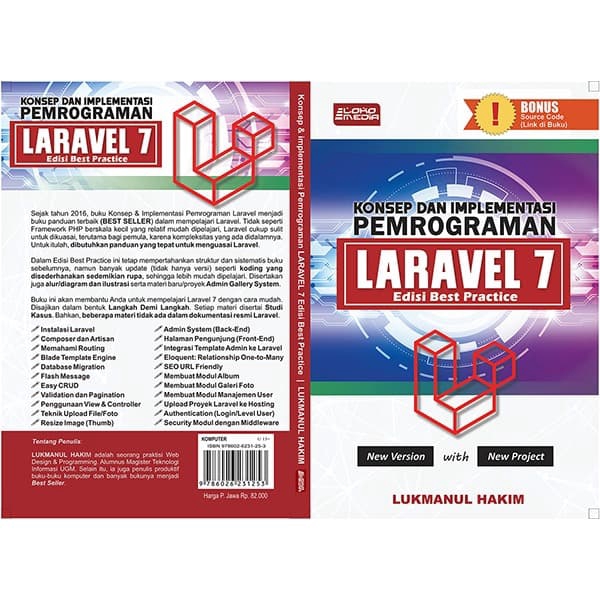 Jual Buku - KONSEP DAN IMPLEMENTASI PEMROGRAMAN LARAVEL 7 EDISI BEST ...