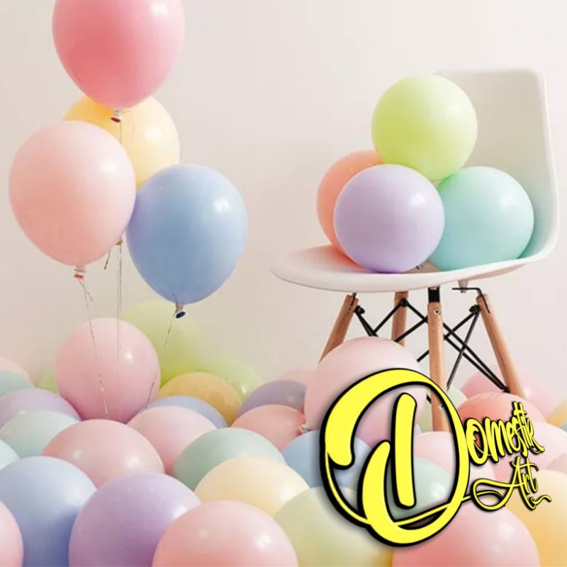Jual Balon MACARON / Balon PASTEL MACARON / Balon karet PASTEL Polos 12 ...