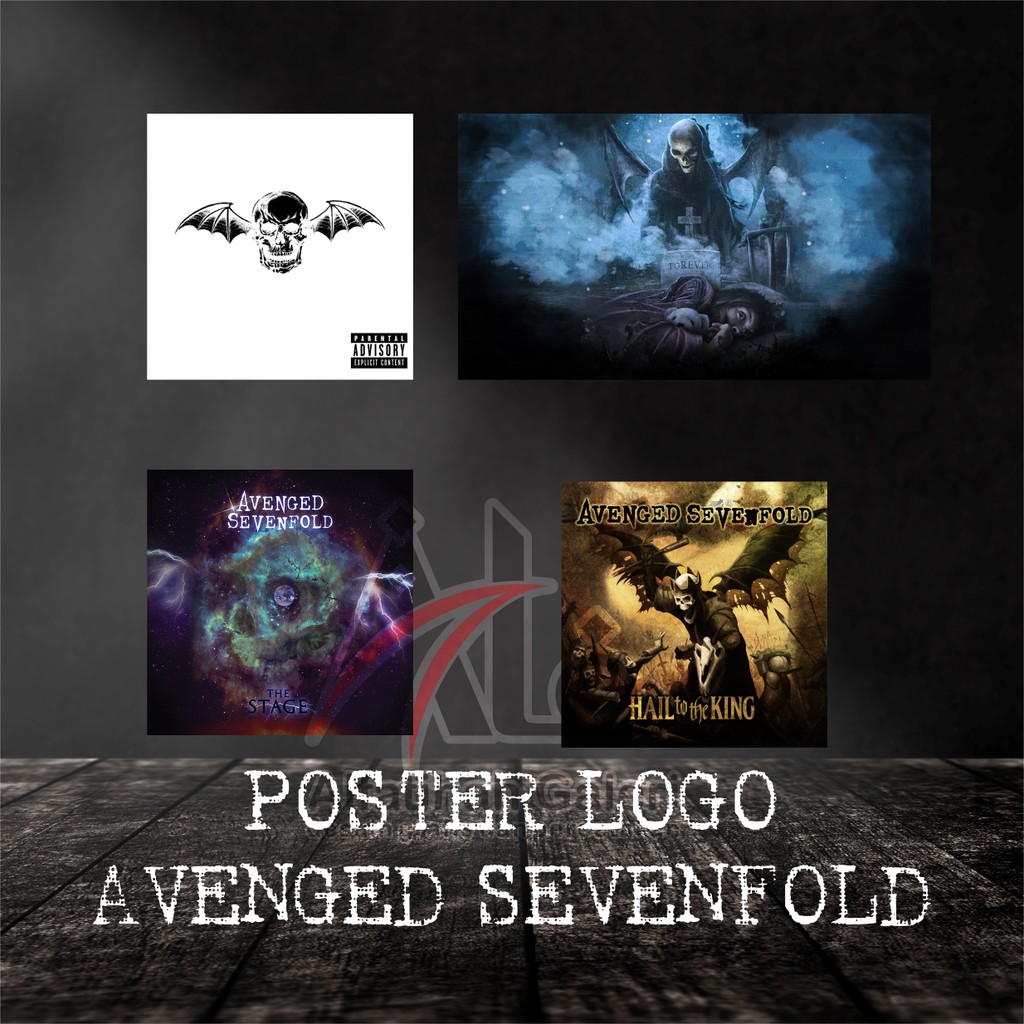 Jual POSTER AVENGED SEVENFOLD A7X LOGO BAND A4 / A3 | Shopee Indonesia