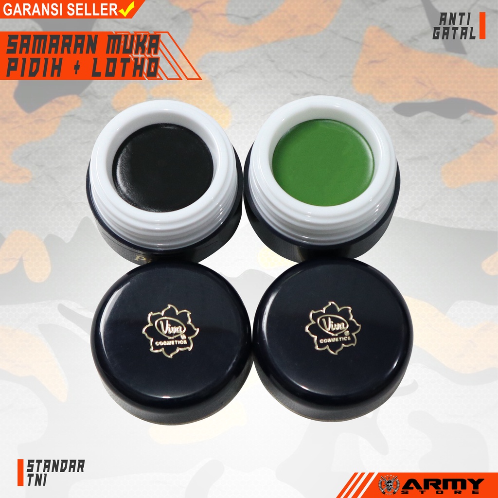 Jual samaran muka TNI lotho pidih ori viva | Shopee Indonesia