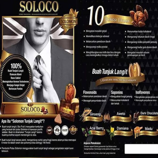 Jual Promo SALOCO-CANDY SOLOKO BOX ASLI permen stamina pria rasa cokat ...