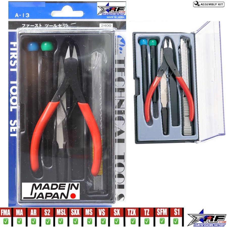 Jual MINESHIMA A-13 PREMIUM PLASTIC MODEL TOOL SET (HOBBY TOOLS ...