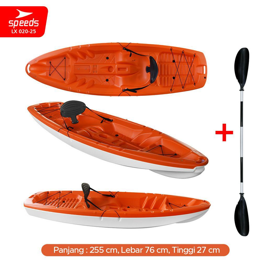Jual SPEEDS Perahu Kayak Sampan Perahu Dayung Olahraga Conoe Boating ...