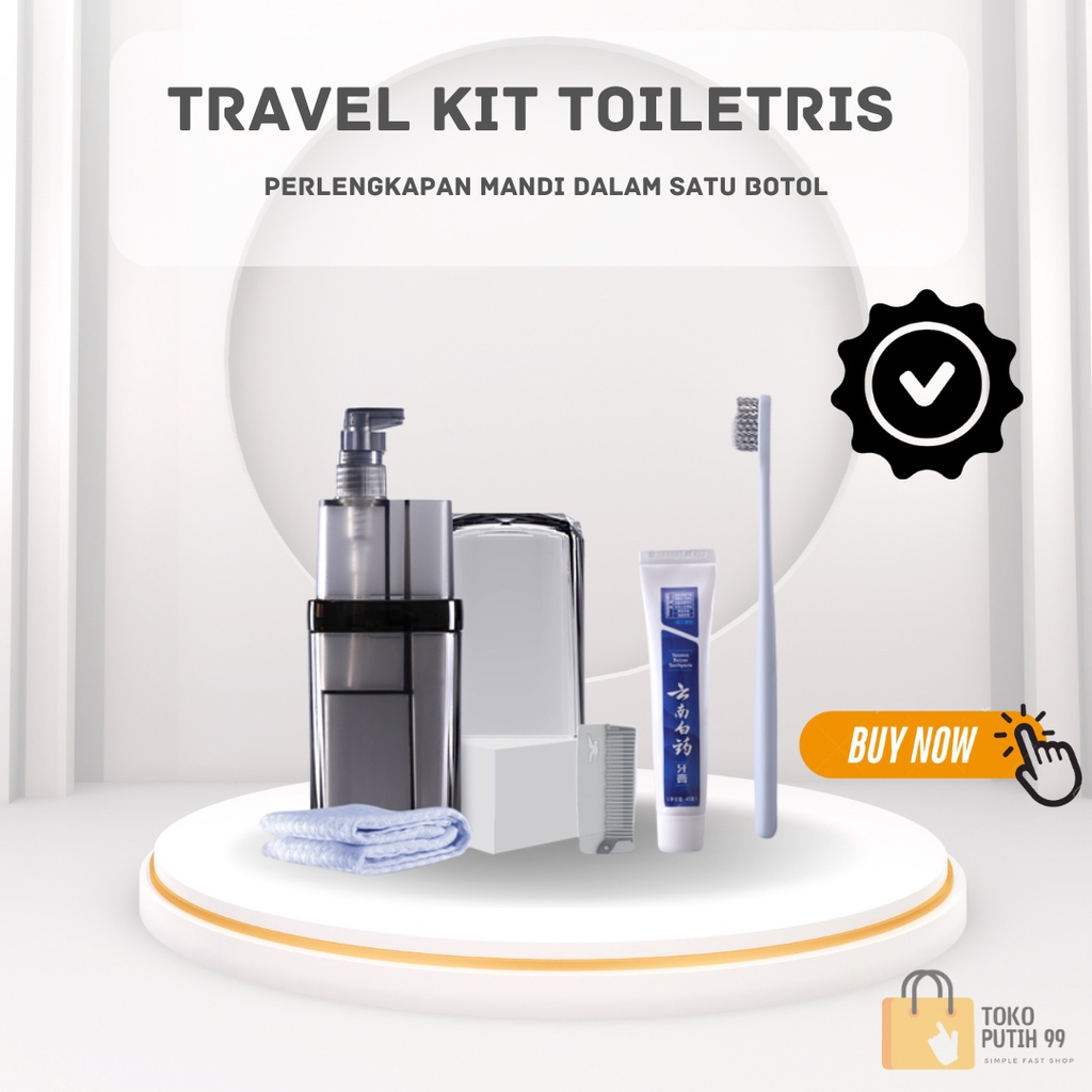 Jual Tempat Sabun Sikat Gigi Handuk Alat Mandi Travel Kit Toiletries ...