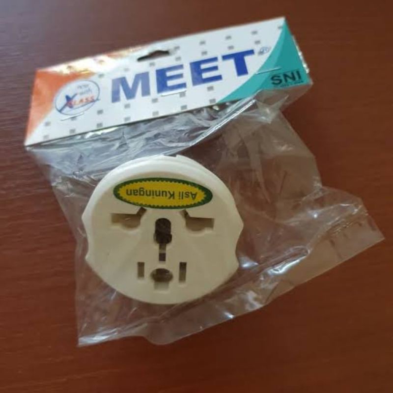 Jual Meet Colokan Universal / Over Steker Universal | Shopee Indonesia