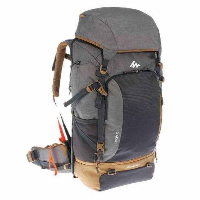 Jual QUECHUA ESCAPE 50L BACKPACK CARRIER EASY FIT | Shopee Indonesia