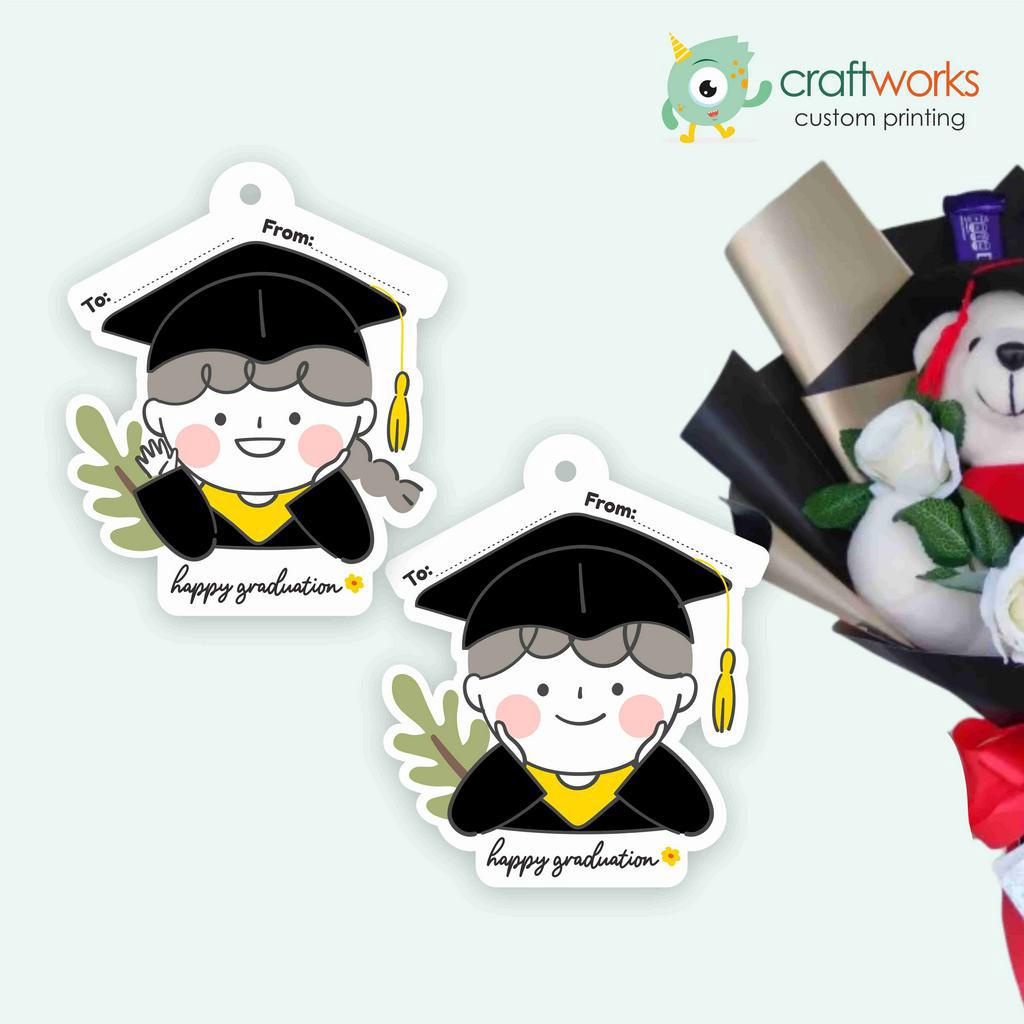 Jual HANG TAG GRADUATION KELULUSAN CUTTING / GRADUATION TAG | Shopee ...
