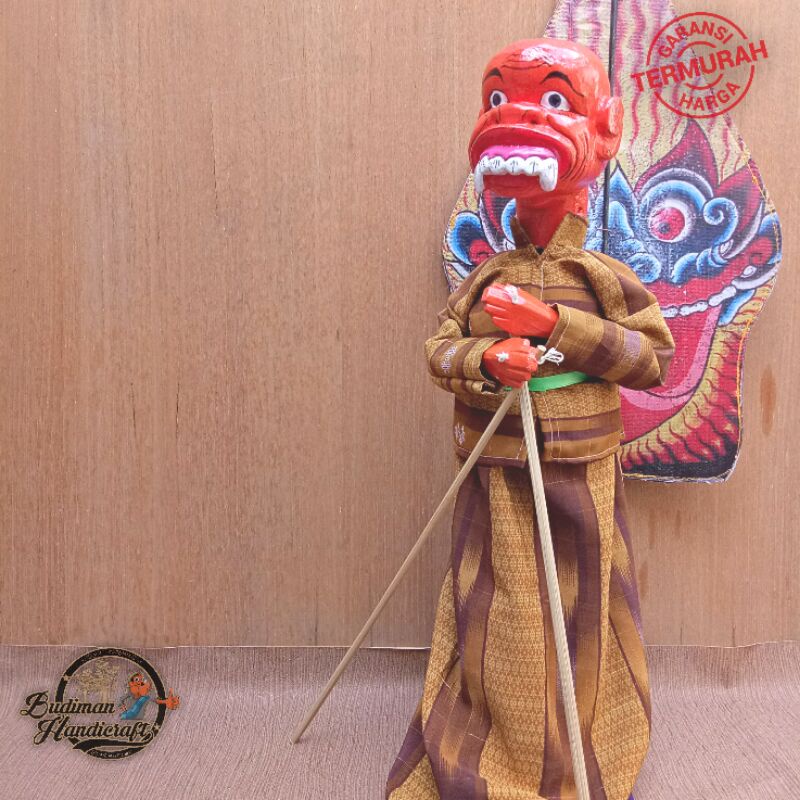 Jual Wayang Golek Buta Gundul Medium Quality tinggi 60cm | Shopee Indonesia