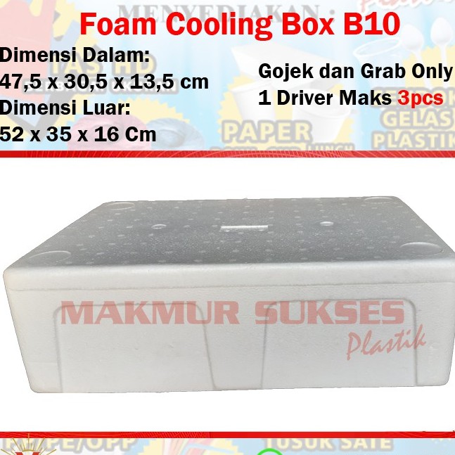 Jual Styrofoam box / Sterofoam box / Cooler Box / Box Gabus ...