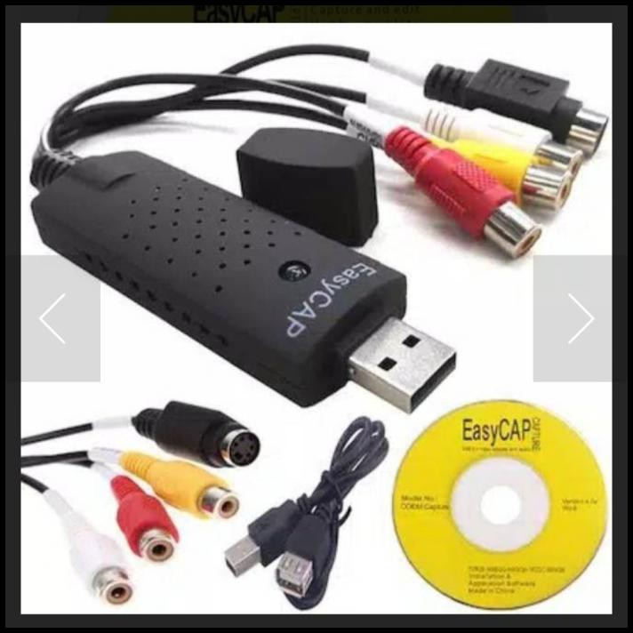 Jual Hesaa_Store | Easycap / Easy Cap Usb 2.0 Video Dvd Capture 1 Channel Adaptor Card Av ...