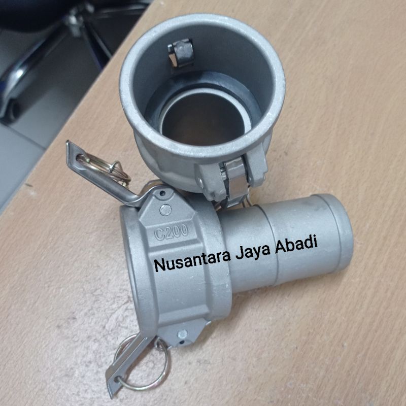 Jual Camlock Quick Coupling Alumunium Type C 2 " inchi C 200 Female ...