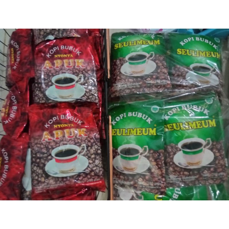 Jual Kopi Bubuk Halus Nyonya Apuk | Kopi Seulimum Aceh Besar 250 gr ...