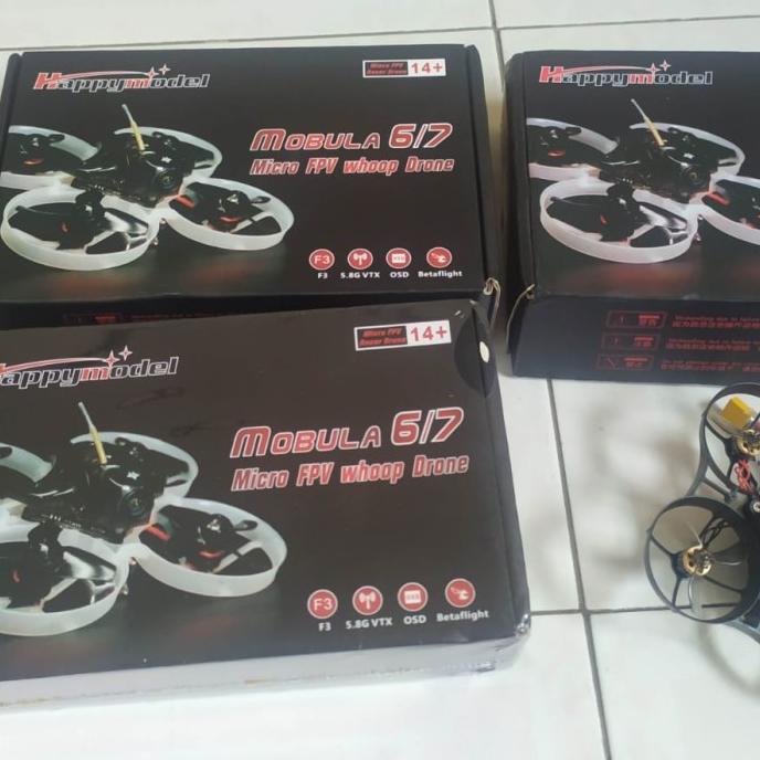 Jual Drone Happymodel Mobula 7 Flysky CUCI GUDANG | Shopee Indonesia