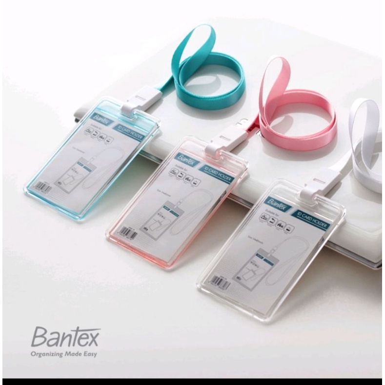 Jual ID Card Holder/Casing BANTEX Original, Transparant Akrilik Potrait ...
