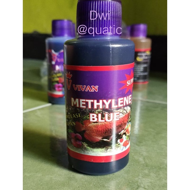 Jual METHYLENE BLUE OBAT ANTI JAMUR IKAN KOI KOKI | Shopee Indonesia