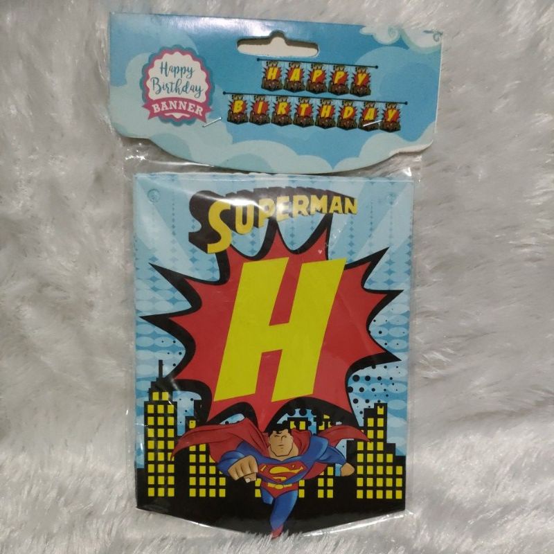 Jual Banner Flag Superman | Shopee Indonesia