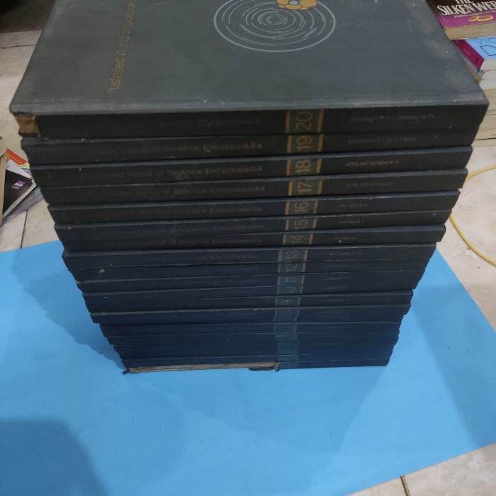 Jual Buku import Illustration world of science encyclopedia jilid 1-20 ...