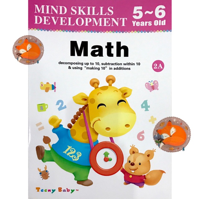 Jual Mind Skill Math 5-6 years 2A buku aktivitas | Shopee Indonesia
