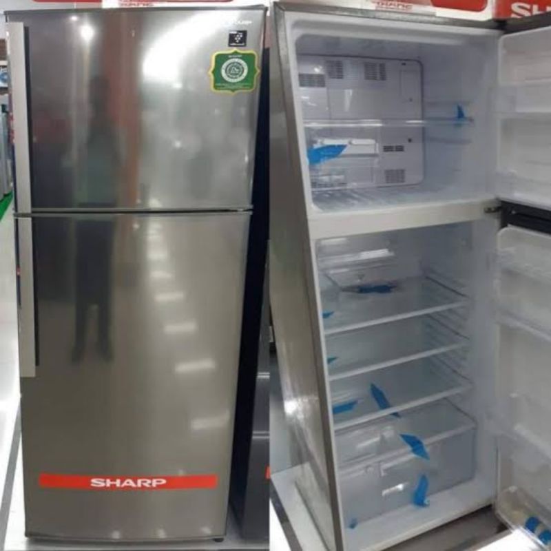 Jual KULKAS SHARP SJ-450-GPSD INVERTER PLASMA 2 PINTU | Shopee Indonesia