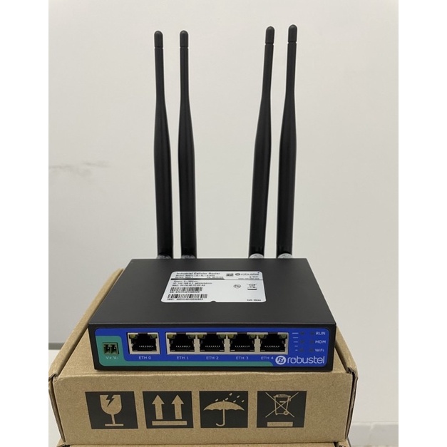 Jual Robustel R2011-4L 4G Router with 5 ports Ethernet | Shopee Indonesia