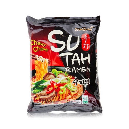 Jual Samyang Chewy SuTah / Su Tah Ramen Noodle Soup 120 Gram | Shopee ...