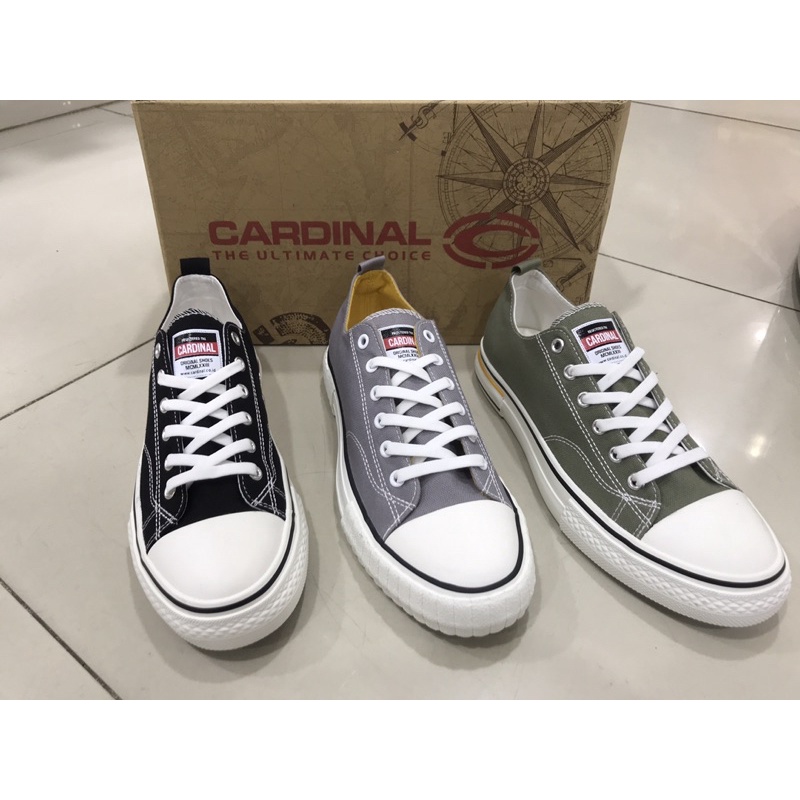 Jual Sepatu sneakers sepatu tali model low merek CARDINAL original NEW ...