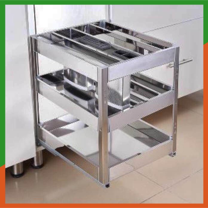 Jual Rak Botol Dan Bumbu Tarik Knockers SW-450B1 | Shopee Indonesia