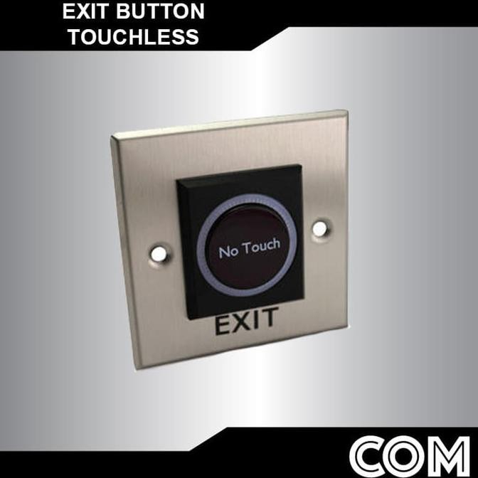 Jual Exit Button No Touch Stainless Access Control Push Infrared Touchless | Shopee Indonesia