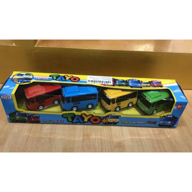 Jual Tayo The little bus 1pack 4pcs / | Shopee Indonesia